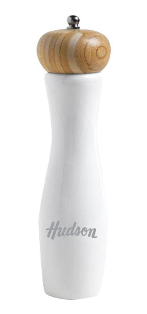 Molinillo De Madera Hudson Laqueado Color Blanco 20 Cm – Hudson Kitchenware URY