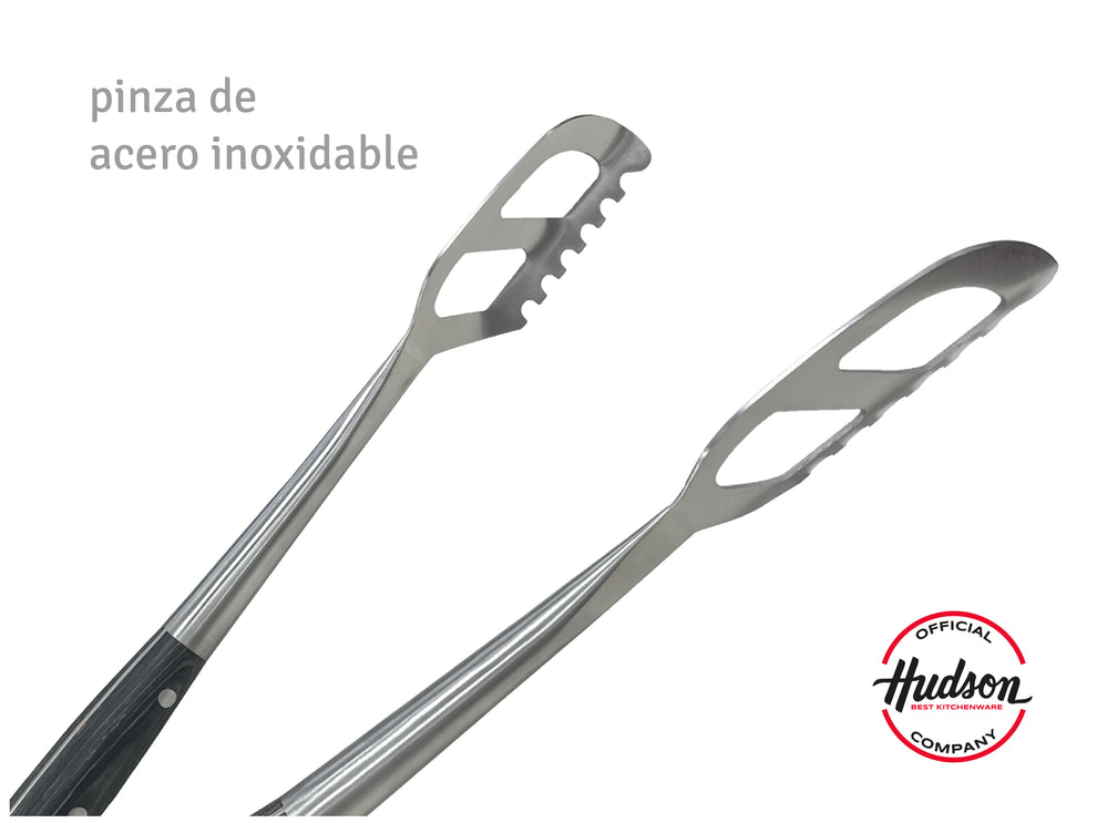 Pinza Para Parrilla Madera Linea Hudson Cocina – Hudson Kitchenware URY