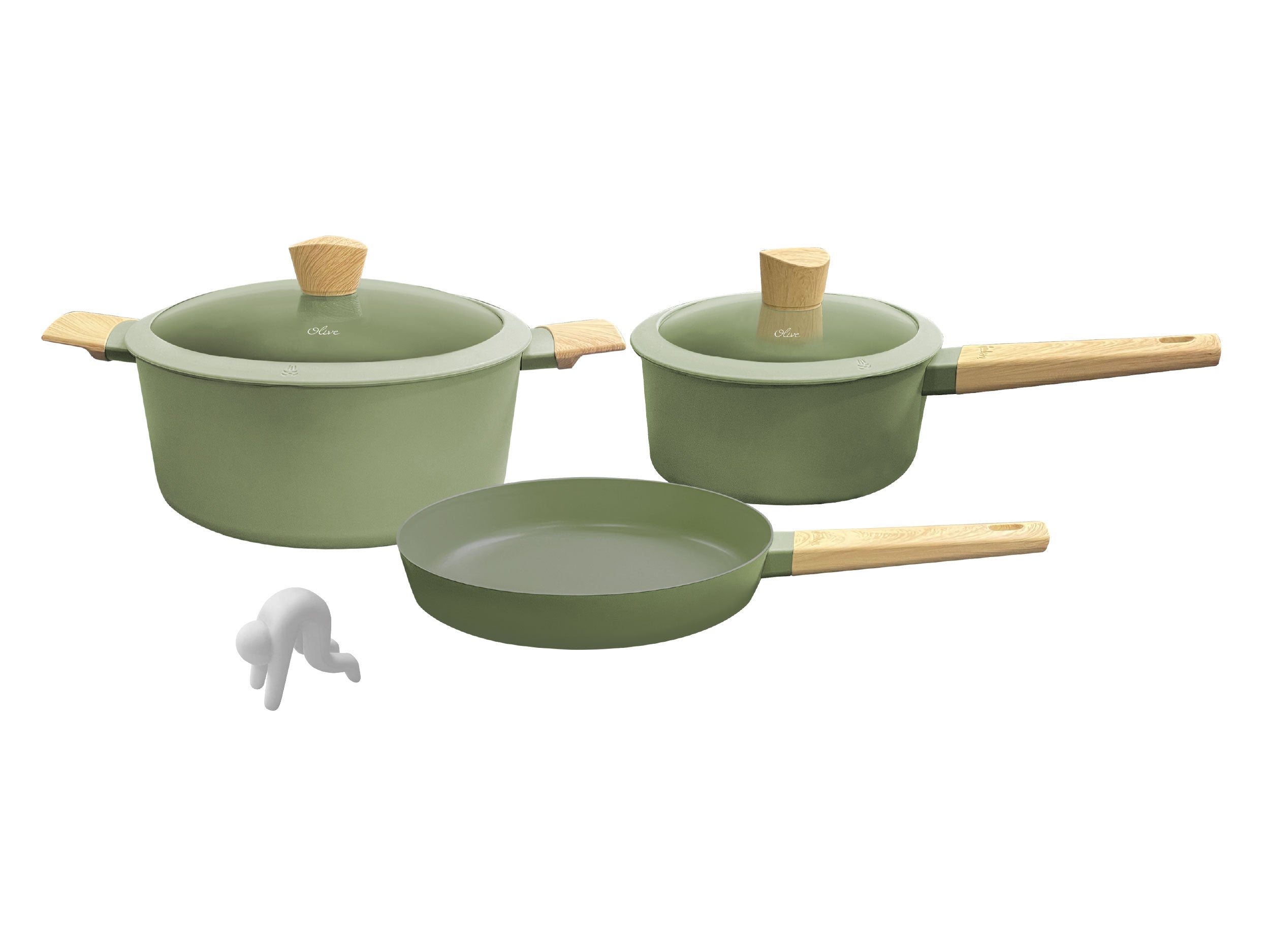 Batería De Cocina Hudson 5 Piezas Antiadherente Aluminio – Hudson ...